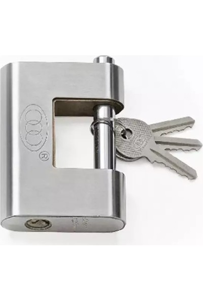 Padlock Tri̇cle Kayar Milli Yassı Asma Kilit Tricle 60 mm Br 960 Padlock Tri̇cle Kayar Milli Yassı Asma Kilit Tricle 60 mm Br 960