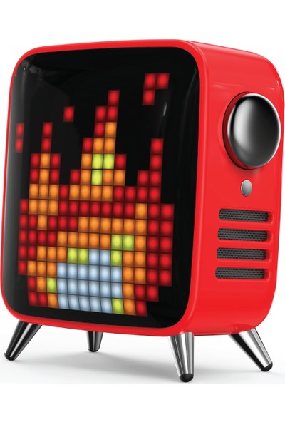 Divoom Tivoo Max Kırmızı Bluetooth Hoparlör Divoom Tivoo Max Kırmızı Bluetooth Hoparlör