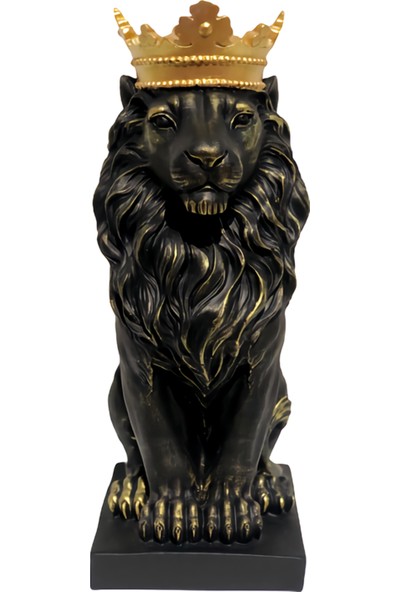 Lime Art Shop Dekoratif Aslan Kral Gold Obje