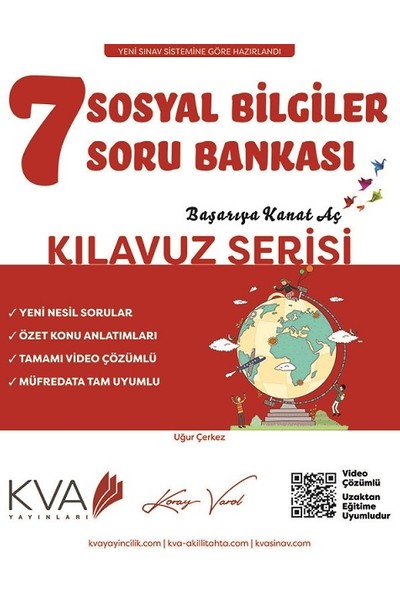 Koray Varol Akademi 7.sınıf Kılavuz Serisi Sosyal Bilgiler Soru Bankası