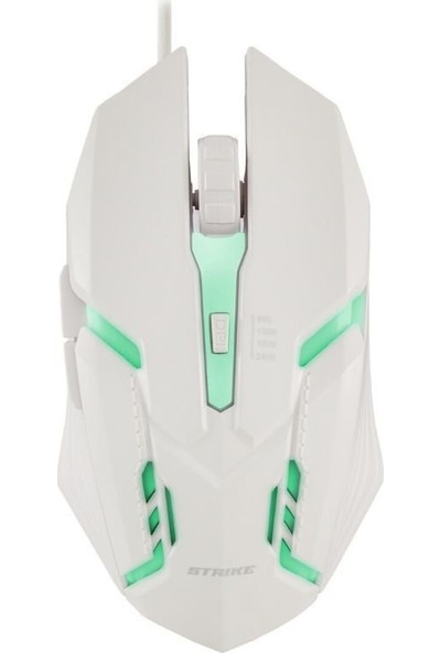 MF Product Strike 0191 Rgb Kablolu Gaming Mouse Beyaz