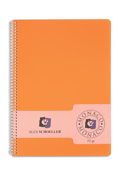 Alex Schoeller A5-80 Yp. Spiralli Pp Kapak Kareli Defter Alex Schoeller A5-80 Yp. Spiralli Pp Kapak Kareli Defter