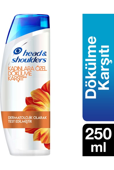 Head & Shoulders Şampuan Kadınlara Özel Saç Dökülmelerine Karşı 250 ml Head & Shoulders Şampuan Kadınlara Özel Saç Dökülmelerine Karşı 250 ml