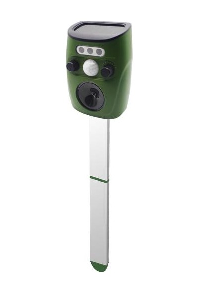 Schulzz Ultrasonic Solar Güneş Enerjili Kuş Kedi Köpek Kovucu Pır Sensörlü Cihaz 150-200 M2 Etki Alanı Schulzz Ultrasonic Solar Güneş Enerjili Kuş Kedi Köpek Kovucu Pır Sensörlü Cihaz 150-200 M2 Etki Alanı