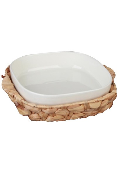 Acar Porselen Sepetli L Fırın Kabı