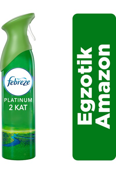 Febreze Platinum Hava Ferahlatıcı Sprey 300 ml Oda Kokusu Egzotik Amazon Febreze Platinum Hava Ferahlatıcı Sprey 300 ml Oda Kokusu Egzotik Amazon