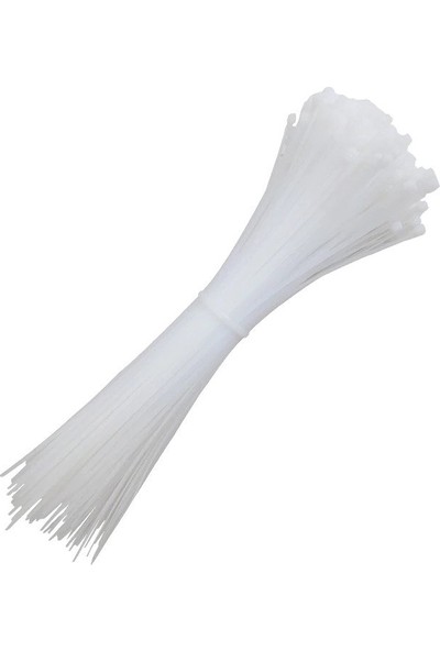 Gwest Beyaz Kablo Bağı Plastik Cırt Kelepçe 3.6X200Mm 100 Adet Beyaz 3.6X200 Mm Gwest Beyaz Kablo Bağı Plastik Cırt Kelepçe 3.6X200Mm 100 Adet Beyaz 3.6X200 Mm