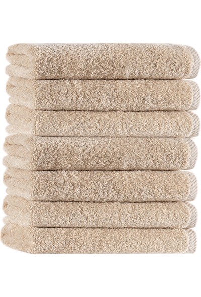 Seventex Organik Sertifikalı Bebek El Yüz Havlusu 7'li Set