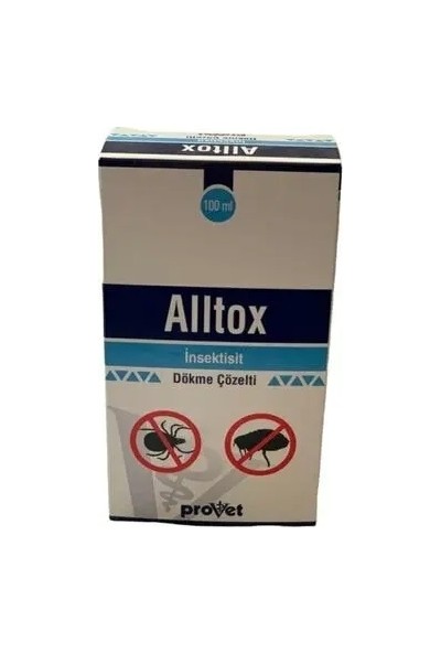 Provet Alltox 100 ml Bit Pire Kene Uyuz Çözeltisi Provet Alltox 100 ml Bit Pire Kene Uyuz Çözeltisi