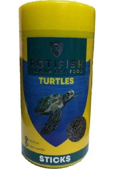 Rotifish Turtles Kaplumbağa Yemi 100 ml 35 gr Rotifish Turtles Kaplumbağa Yemi 100 ml 35 gr