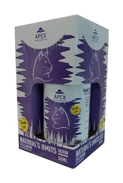 Apex Naturals Umits Kedi Göz Temizleme Solüsyonu 50 ml