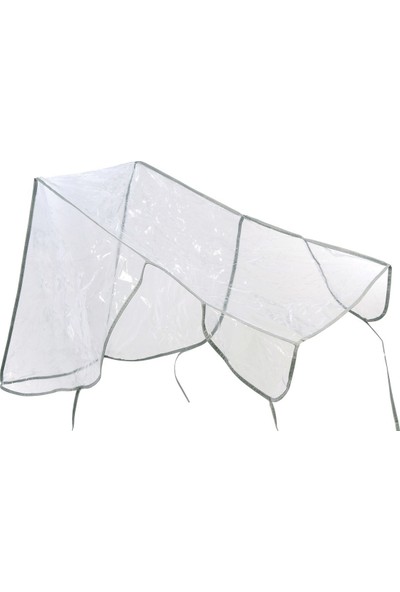 Atasan Bebek Arabası Puset Şeffaf Yağmurluk