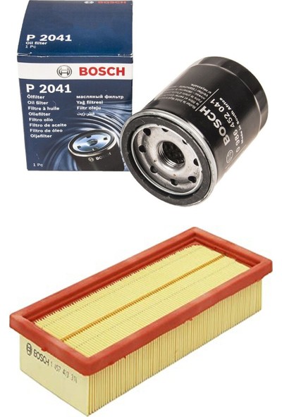 Bosch Filtre Bakım Seti Fiat Egea 1.4 Benzinli Hava + Yağ Bosch Filtre Bakım Seti Fiat Egea 1.4 Benzinli Hava + Yağ