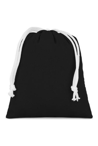 Çınar Bez Çanta Siyah Bez Kese | 12 x 16 cm - 10 Adet