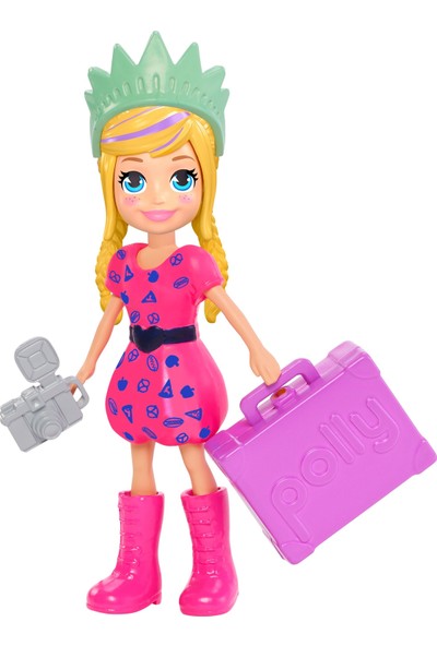Mattel Polly Pocket Seyahatte Oyun Seti Mattel Polly Pocket Seyahatte Oyun Seti