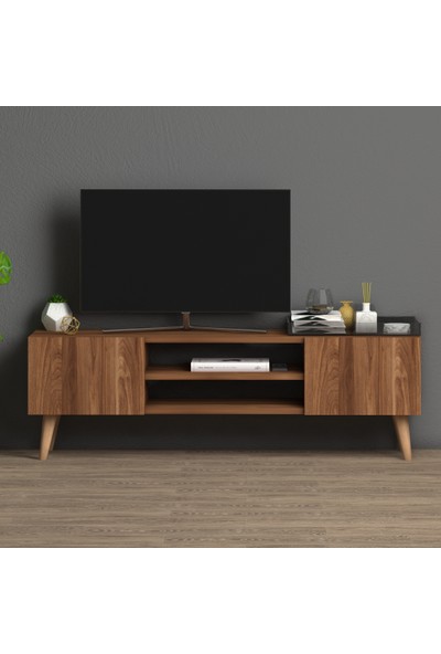 Monte Sehpa Etna Tv Sehpası Ceviz