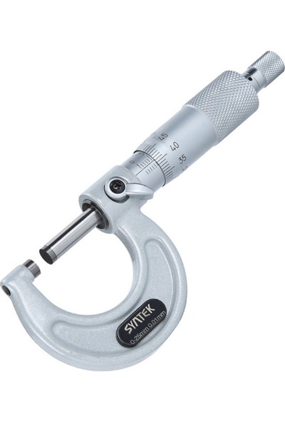 Syntek Mekanik Mikrometre 0-25 mm 0.01 mm