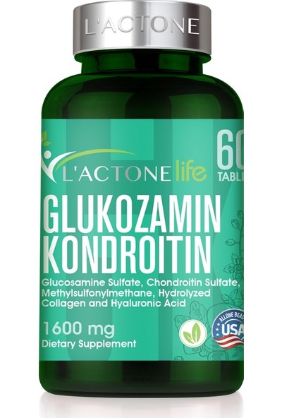 Lactone Kondroitin 1600 mg / 60 Tablet Lactone Kondroitin 1600 mg / 60 Tablet