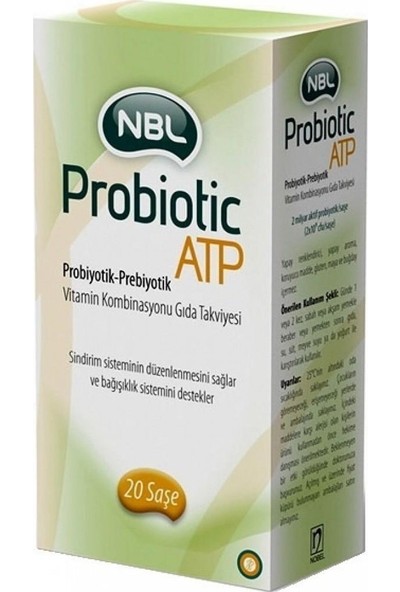 Nbl Probiotic Atp 20 Şase Nbl Probiotic Atp 20 Şase