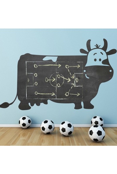 Crystal Kids Bebek Çocuk Odası Sevimli Inek Yazı Tahtası Duvar Sticker Crystal Kids Bebek Çocuk Odası Sevimli Inek Yazı Tahtası Duvar Sticker