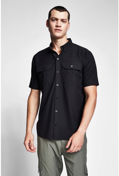 Lescon Siyah Erkek Gömlek 20Y-1154 Lescon Siyah Erkek Gömlek 20Y-1154