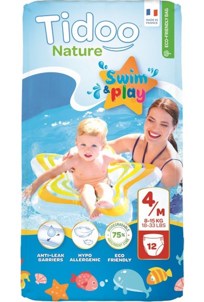 Tidoo No:4 Mayo Bez 8-15 kg 12'li Tidoo No:4 Mayo Bez 8-15 kg 12'li