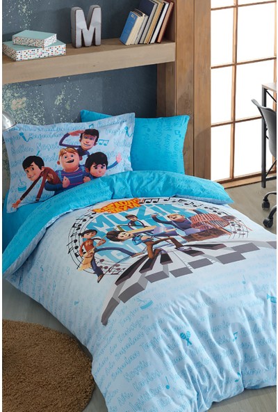 Hobby Ranforce Tek Kişilik Nevresim Takımı Rafadan Tayfa - Müzik