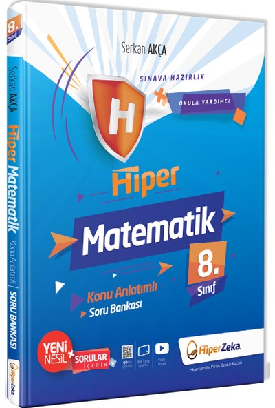 Hiper Zeka Yayınları 8. Sınıf Hiper Matematik Konu Anlatımlı & Soru Bankası Hiper Zeka Yayınları 8. Sınıf Hiper Matematik Konu Anlatımlı & Soru Bankası