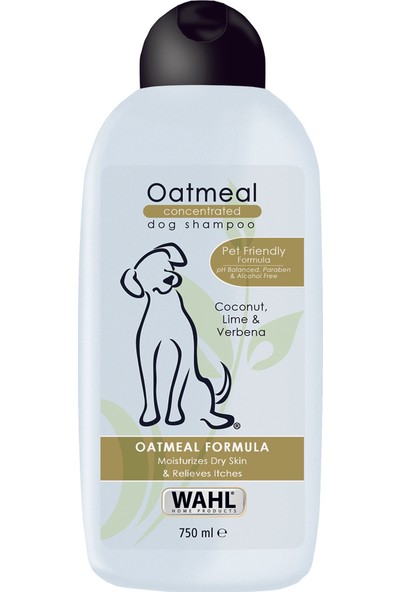 Wahl Oatmeal 3999-7040 Yulaf, Hindistan Cevizi, Limon ve Mine Çiçeği Özlü 750 ml Köpek Şampuanı Wahl Oatmeal 3999-7040 Yulaf, Hindistan Cevizi, Limon ve Mine Çiçeği Özlü 750 ml Köpek Şampuanı