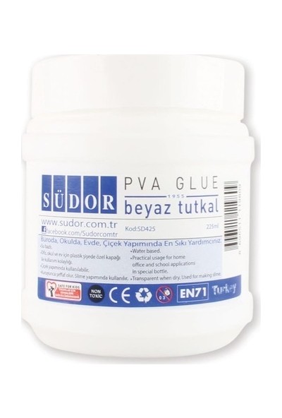 Südor Pva Glue Beyaz Tutkal 225 ml Südor Pva Glue Beyaz Tutkal 225 ml