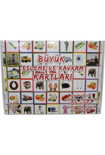 Eşleme ve Kavram Kartları 400 Kart Eşleme ve Kavram Kartları 400 Kart