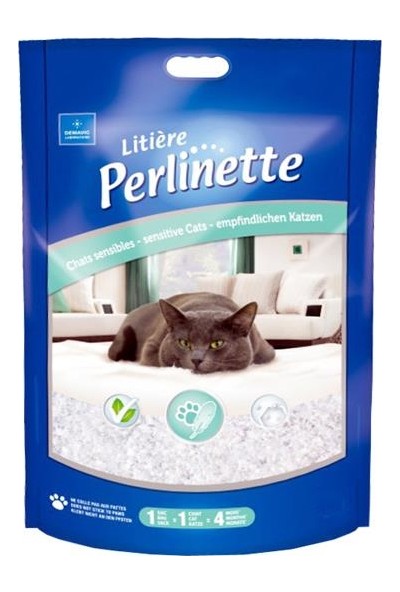 Perlinette Cat Adult Sensitive Silica Kedi Kumu 1,5 kg - 3,7lt Perlinette Cat Adult Sensitive Silica Kedi Kumu 1,5 kg - 3,7lt
