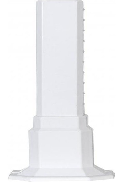 3Öz Plastik Radyatör Boru Gizleme Uzun Tekli - Beyaz - Utb100