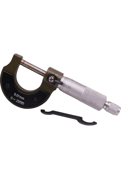 Aek-Tech Mekanik Mikrometre 0-25Mm 0.01Mm