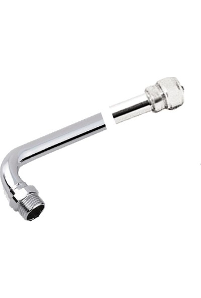 Beze Radyatör Bağlantı Borusu - Dirsekli 60 Cm. Beze Radyatör Bağlantı Borusu - Dirsekli 60 Cm.