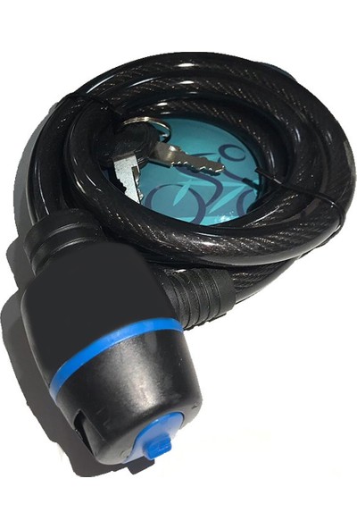 Bimbambom Anahtarlı Bisiklet Kilidi 2 x 100 Cm (Itl020), Kesilmeyen Bisiklet Kilidi Bimbambom Anahtarlı Bisiklet Kilidi 2 x 100 Cm (Itl020), Kesilmeyen Bisiklet Kilidi