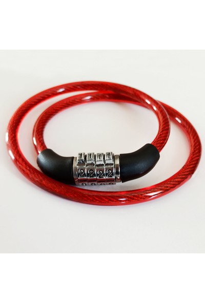 Bimbambom Şifreli Bisiklet Jant Kilidi 0,8 x 65 Cm (Kld-02)