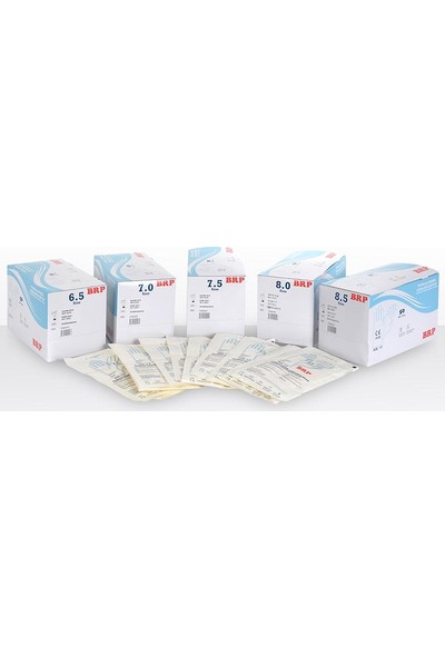 Brp Pudralı Steril Cerrahi Eldiven No:8 Brp Pudralı Steril Cerrahi Eldiven No:8