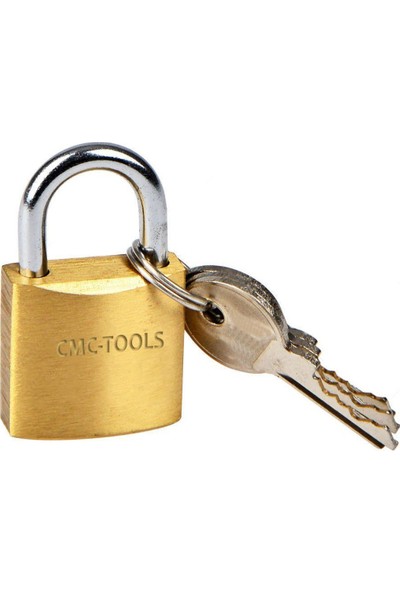 Cmc Sarı Asma Kilit 3 Anahtarlı 50 Mm
