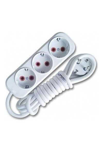 Değer 5 Metre 3Lü Topraklı Priz