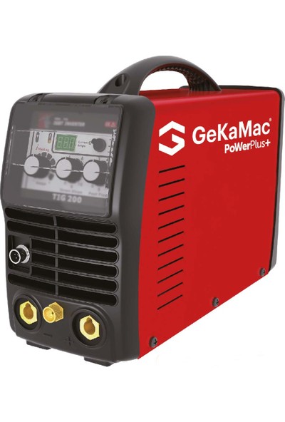 Gekamac Plus Tıg 200 Dc Pfc (Tıg/Argon Kaynak Makinesi) Gekamac Plus Tıg 200 Dc Pfc (Tıg/Argon Kaynak Makinesi)