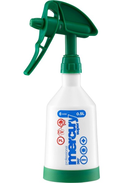 Kwazar 360 Derecede Her Açıdan Çift Atımlı Yeşil Sprey Şişe 500Ml Kwazar 360 Derecede Her Açıdan Çift Atımlı Yeşil Sprey Şişe 500Ml