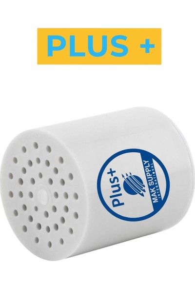 Mak Supply Mak Supply Plus + Duş Filtresinin Kartuşu Daha Kalitelidir Daha Etkilidir .