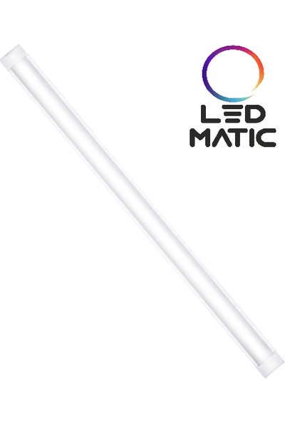 No-Vo 40 W Yatay Led Bant Armatür Beyaz Işık 120 Cm No-Vo Led Matic No-Vo 40 W Yatay Led Bant Armatür Beyaz Işık 120 Cm No-Vo Led Matic