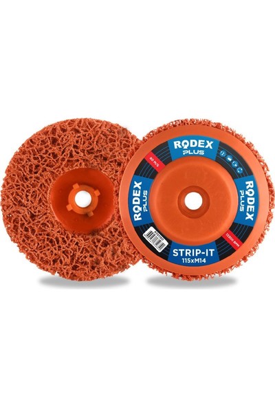 Rodex Rzs115O Boya-Pas Kazıma Ve Metal Parlatma Diski Turuncu 115Mm Rodex Rzs115O Boya-Pas Kazıma Ve Metal Parlatma Diski Turuncu 115Mm