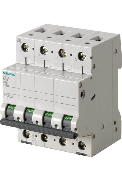 Siemens 5Sl4620-7 Otomatik Sigorta 20A C Tipi 3Faz Siemens 5Sl4620-7 Otomatik Sigorta 20A C Tipi 3Faz