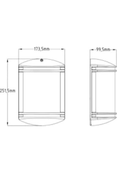Horoz Orkide 4 Bahçe Armatürü