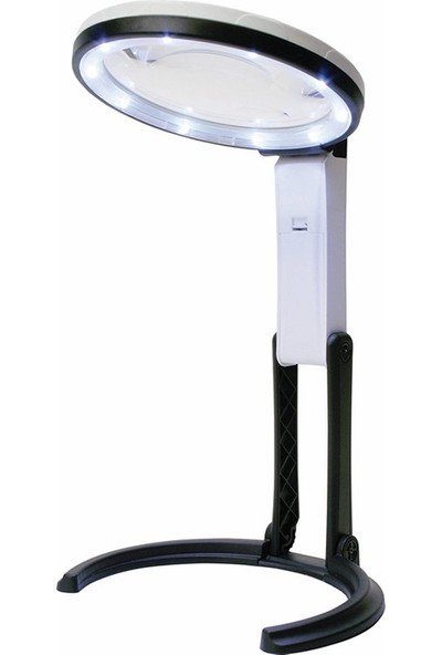 Konus FLEXO-120 Bifokal 2x-5x Hareketli Masa Üstü Büyüteç