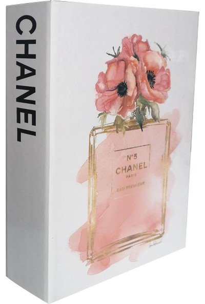 Lyn Home Chanel No:5 Parfüm Dekoratif Kutu 27x19x4 Lyn Home Chanel No:5 Parfüm Dekoratif Kutu 27x19x4