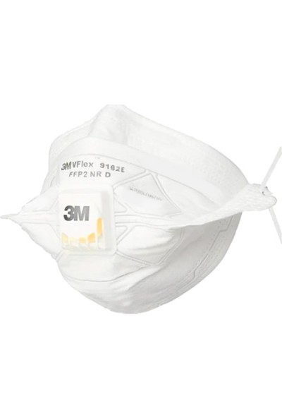 3M 9162E Vflex Ffp2 Solunum Koruyucu Maske 15'li 3M 9162E Vflex Ffp2 Solunum Koruyucu Maske 15'li